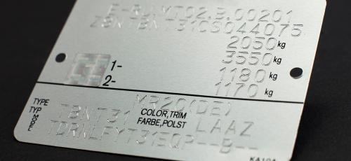 Aluminum engraving | Gravotech